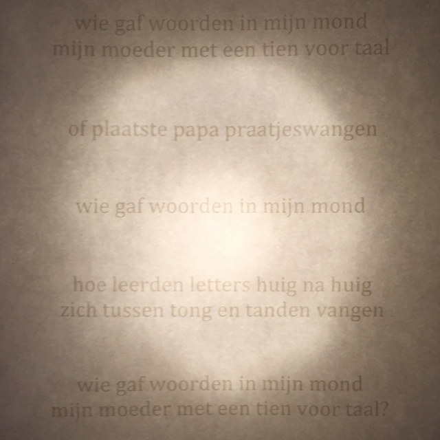 Tabula scripta - Honderd meter